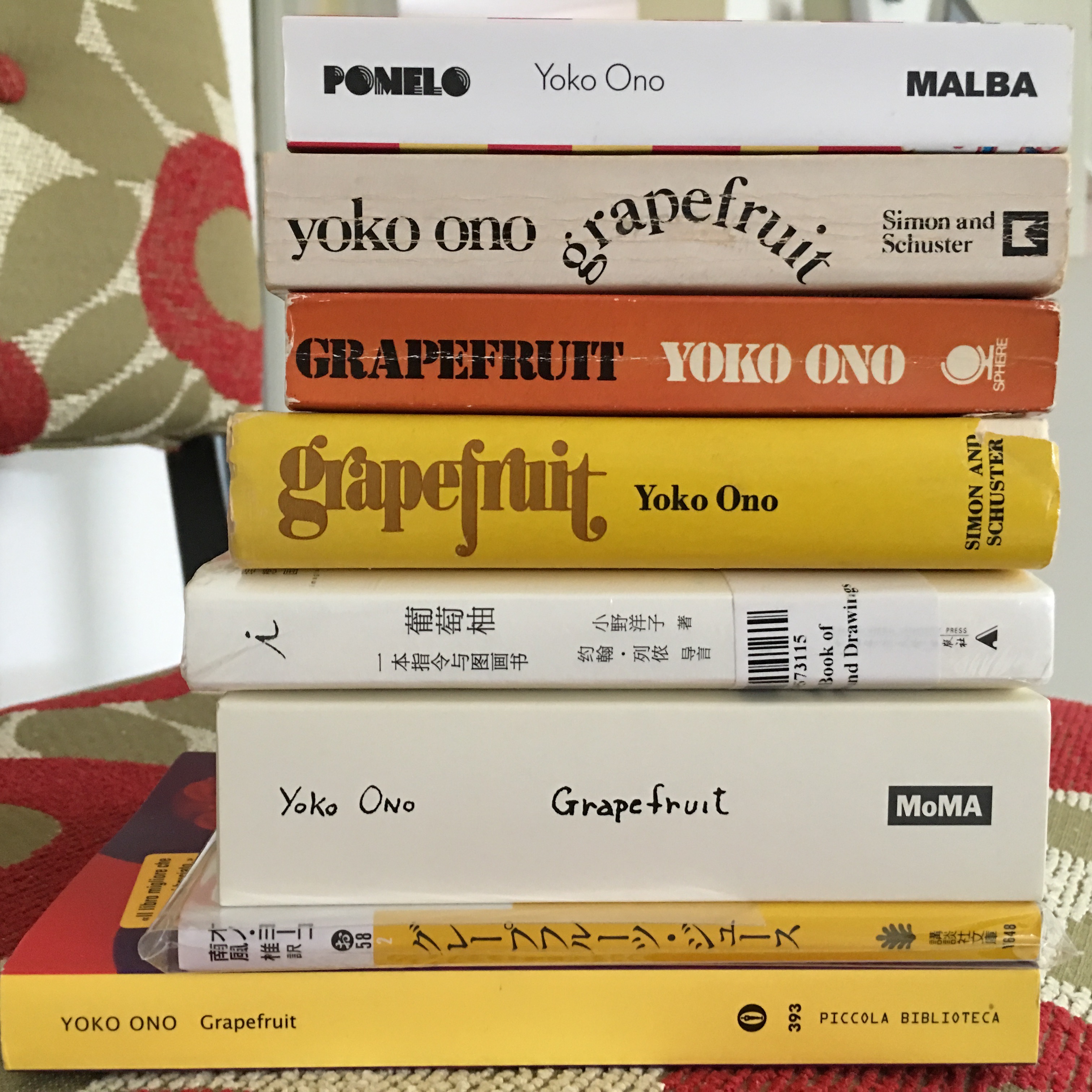 YOKO ONO'S STRANGE FRUIT - GRAPEFRUIT - Madeline Bocaro